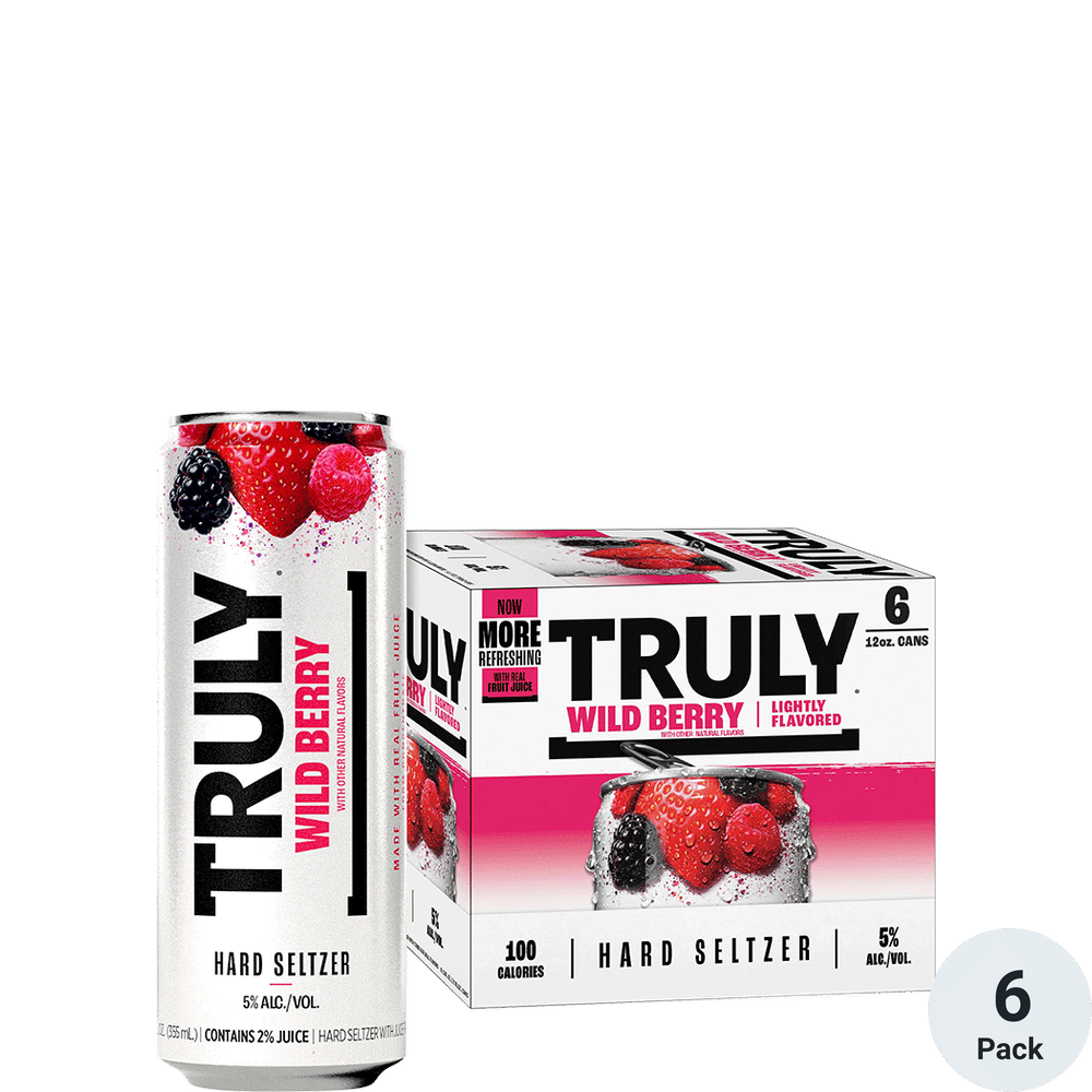 TRULY Wild Berry Hard Seltzer | Total Wine & More