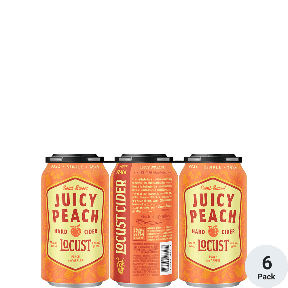 Locust Cider Juicy Peach | Total Wine & More