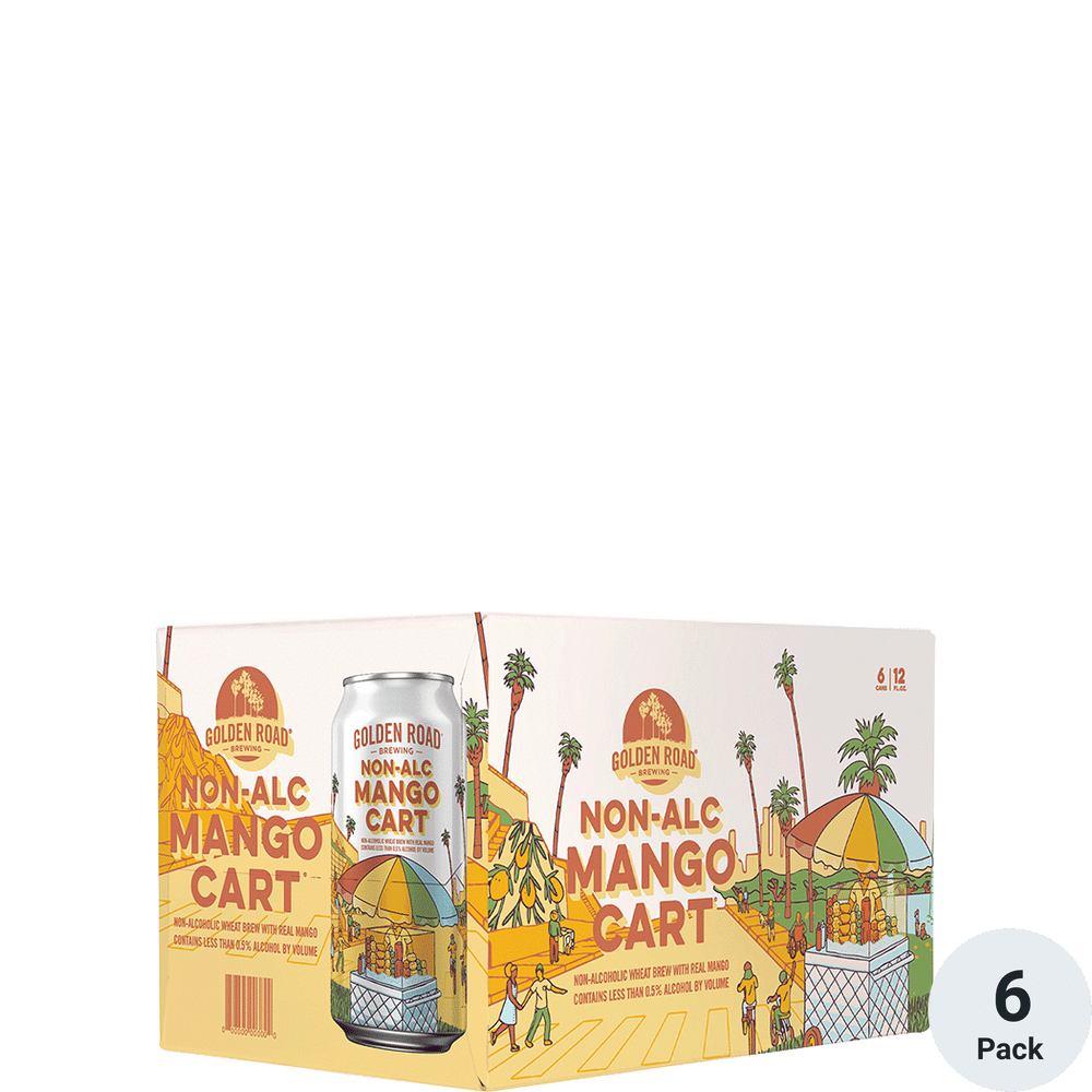 Golden Road Mango Cart Non-Alcoholic | Total Wine & More