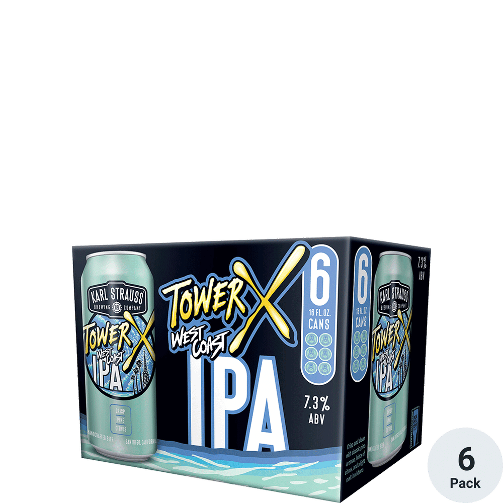 Karl Strauss Tower X West Coast IPA | Total Wine & More
