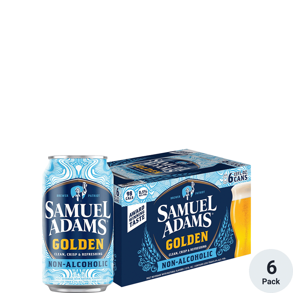 Samuel Adams Non-Alcoholic Golden | Total Wine & More