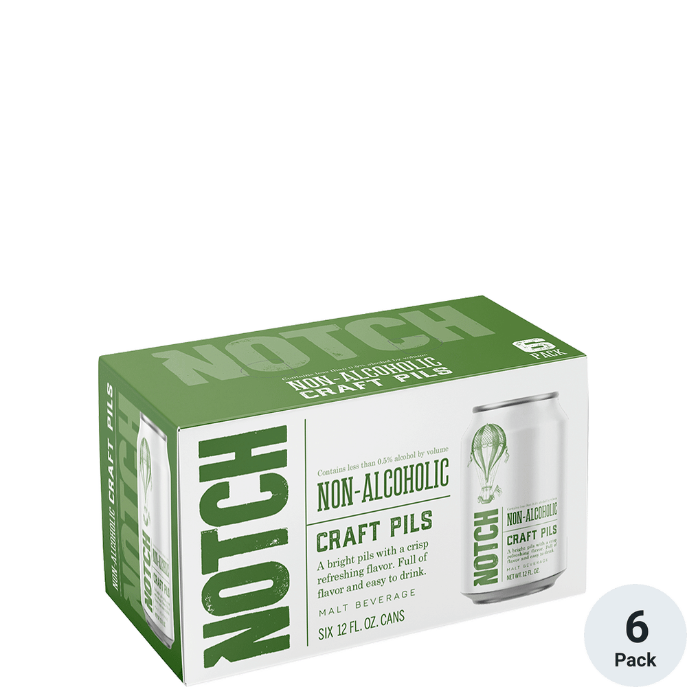 Notch Non-Alcoholic Craft Pils | Total Wine & More