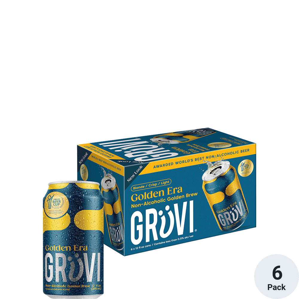 Gruvi Non-Alcoholic Golden Lager | Total Wine & More