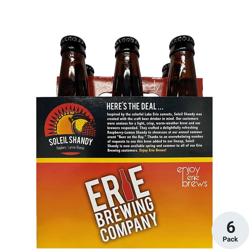 Erie Soleil Shandy Raspberry-Lemon | Total Wine & More
