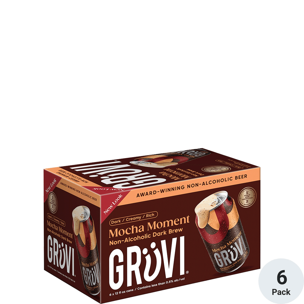 Gruvi Non Alcoholic Mocha Nitro Stout | Total Wine & More