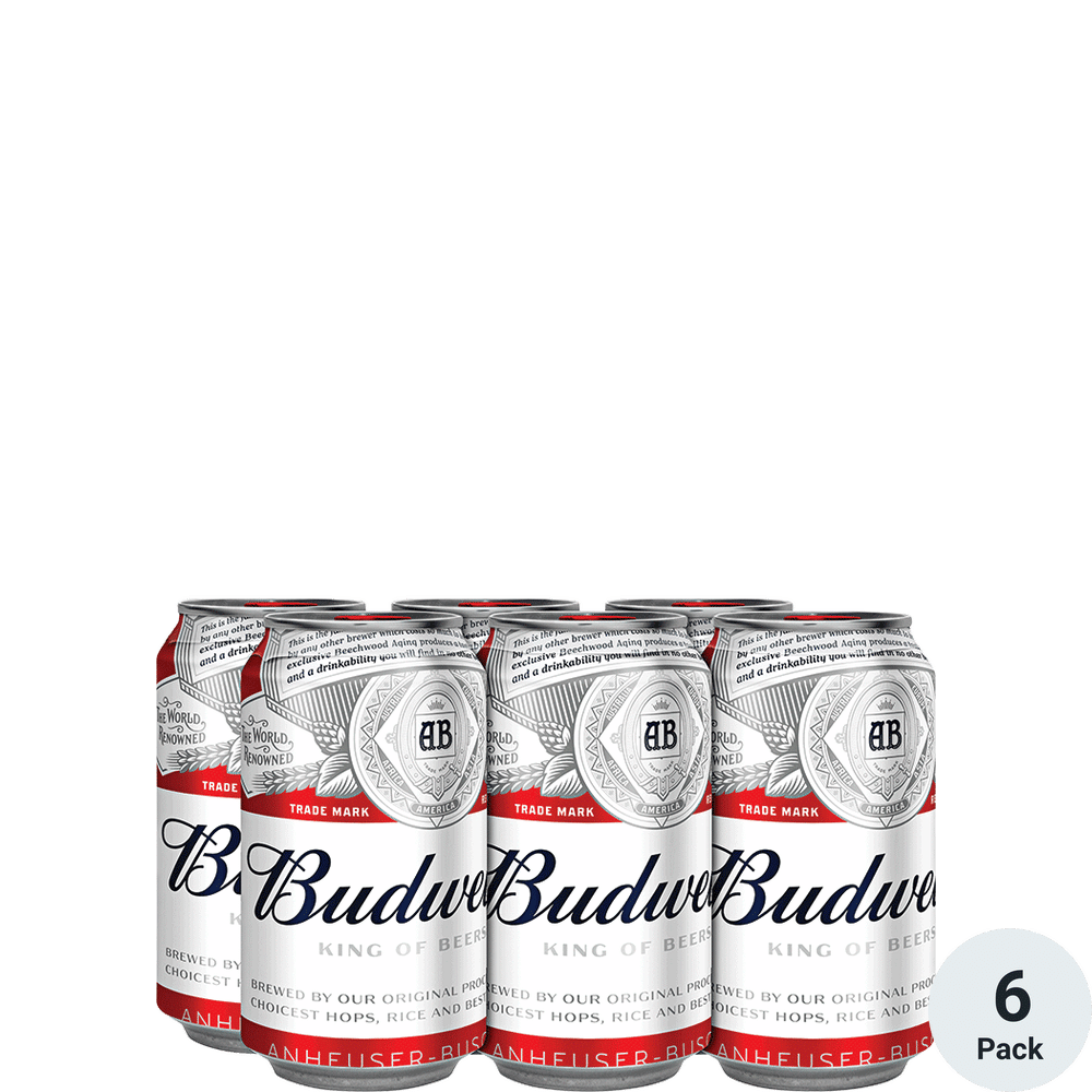 Budweiser American Lager 24 Pack/16 Oz Cans, 40% OFF