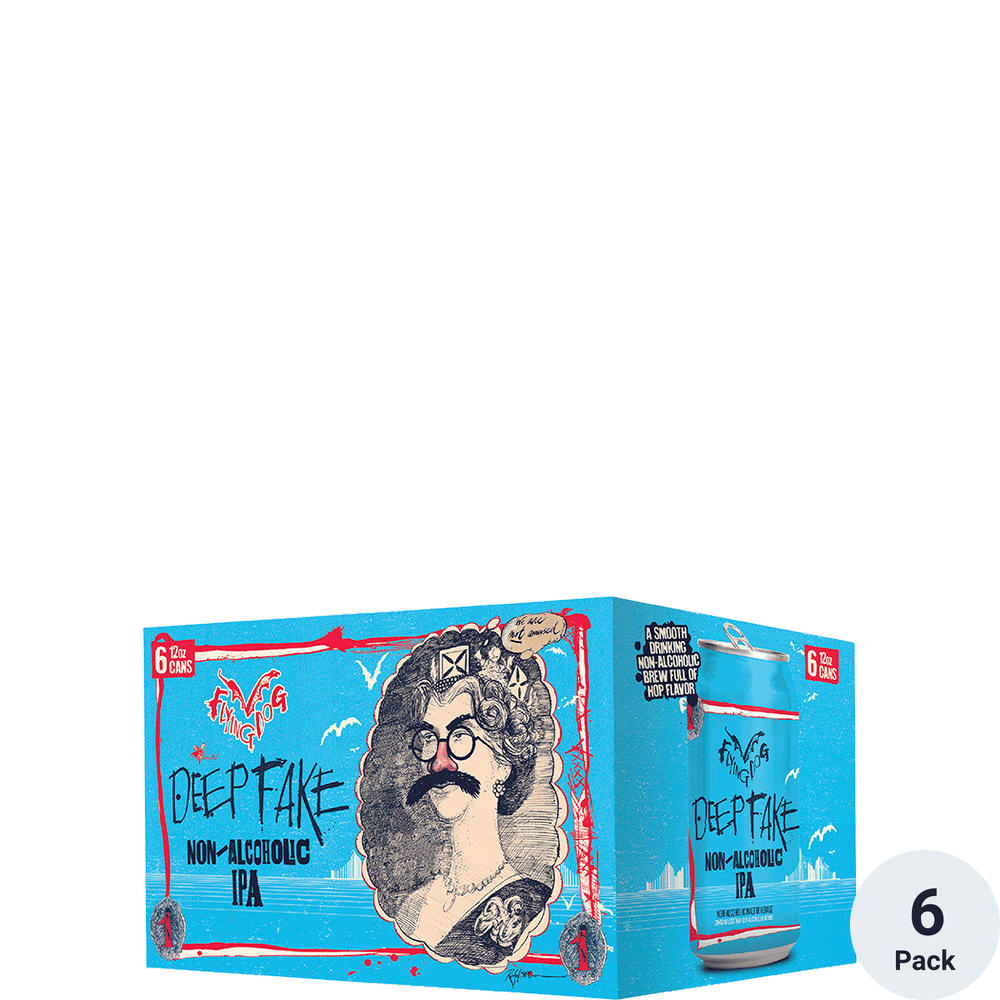 Flying Dog Deep Fake Non Alcoholic IPA | Total Wine & More Flying Dog Deep Fake Non Alcoholic IPA | Total Wine & More