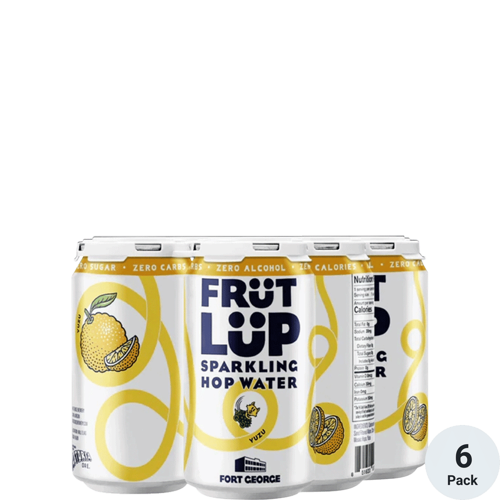 Fort George Non-Alcoholic Yuzu Frut Lup Sparkling Hop Water | Total ...