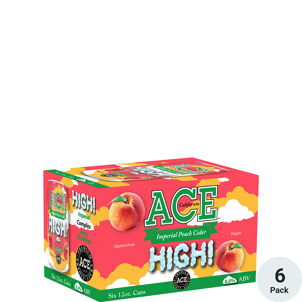 Ace High Imperial Peach Cider | Total Wine & More