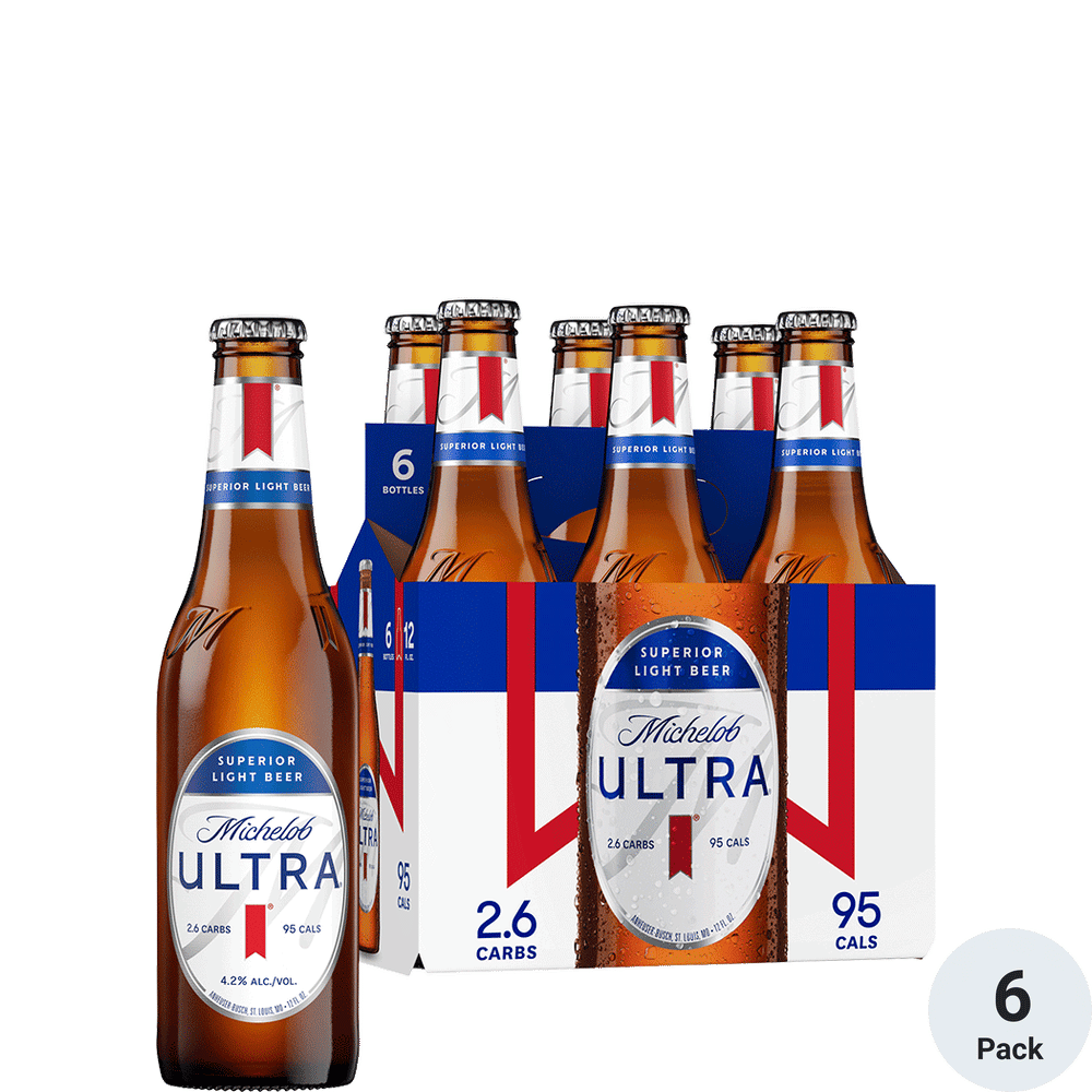 Michelob ULTRA Superior Light American Lager Beer | Total Wine & More ...
