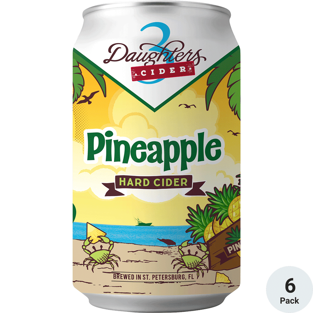 3 Daughters Pineapple Cider | Total Wine & More