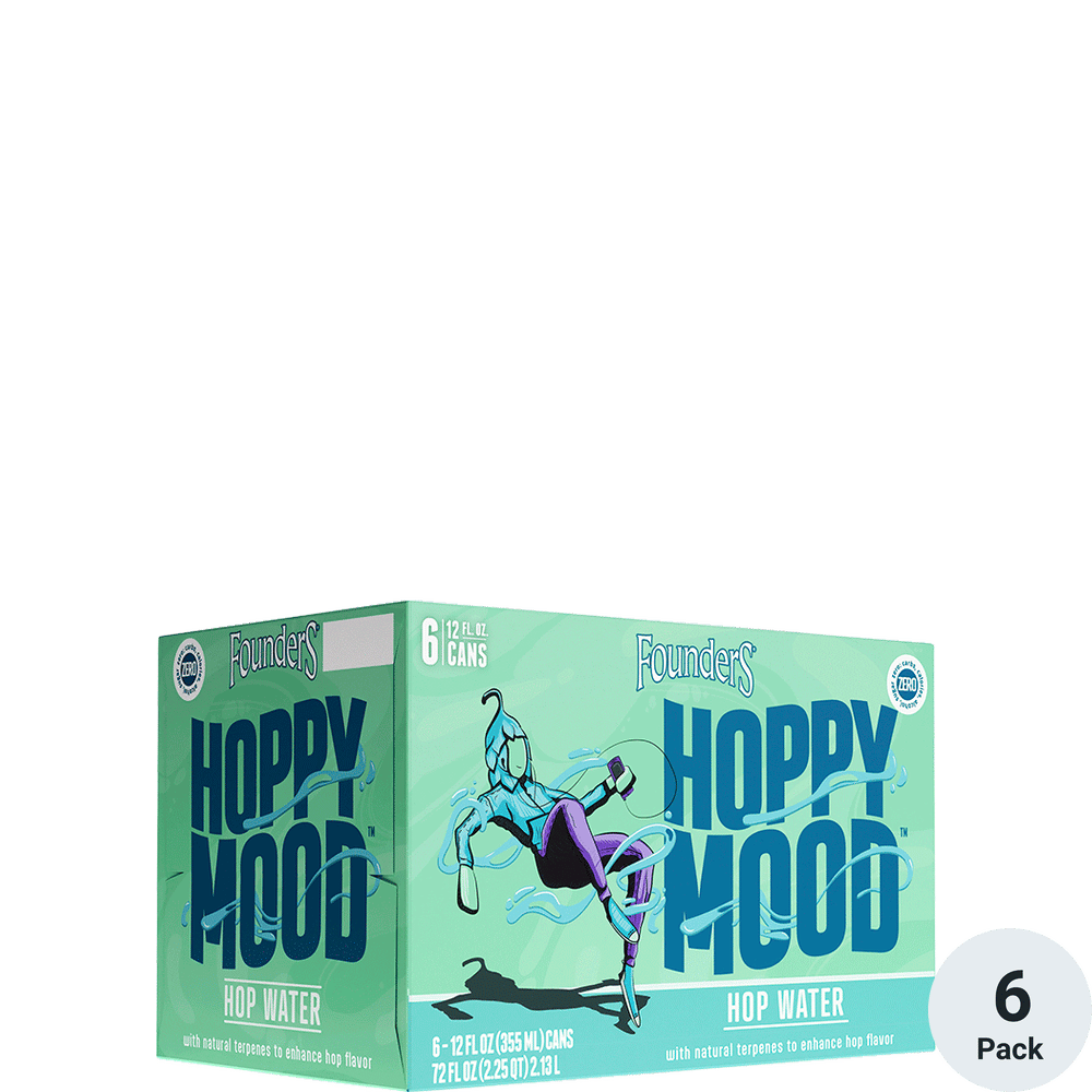 Founders Non-Alcoholic Hoppy Mood Hop Water | Total Wine & More