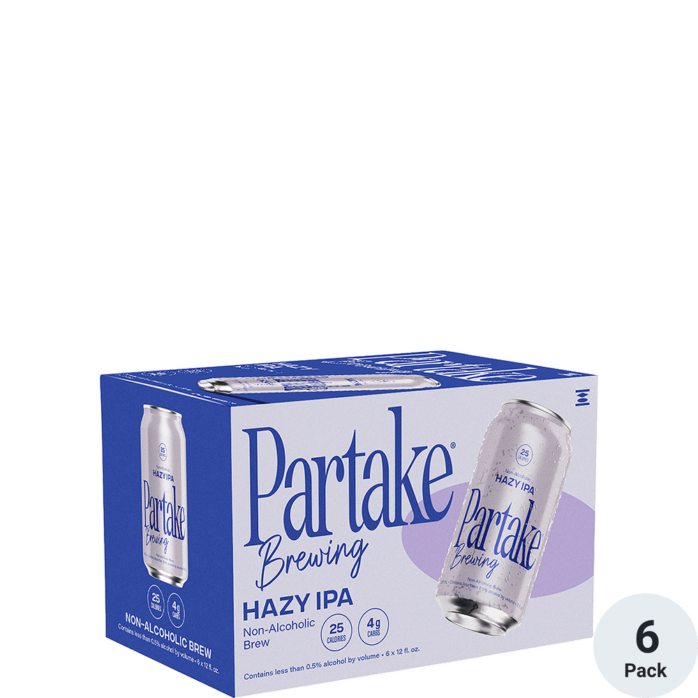 Partake Non-Alcoholic Hazy IPA | Total Wine & More