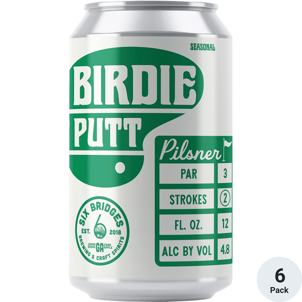 Six Bridges Birdie Putt Pilsner | Total Wine & More