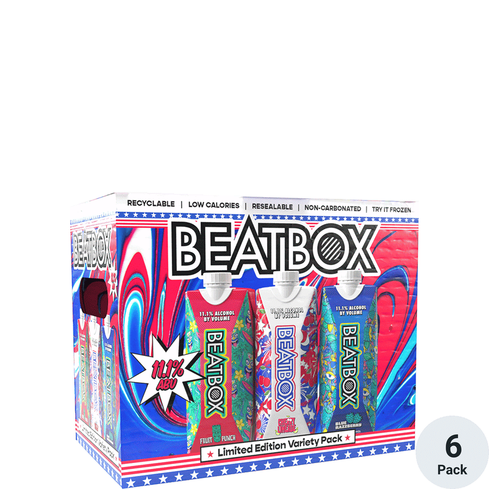 BeatBox Red White and Blue Variety | Total Wine & More