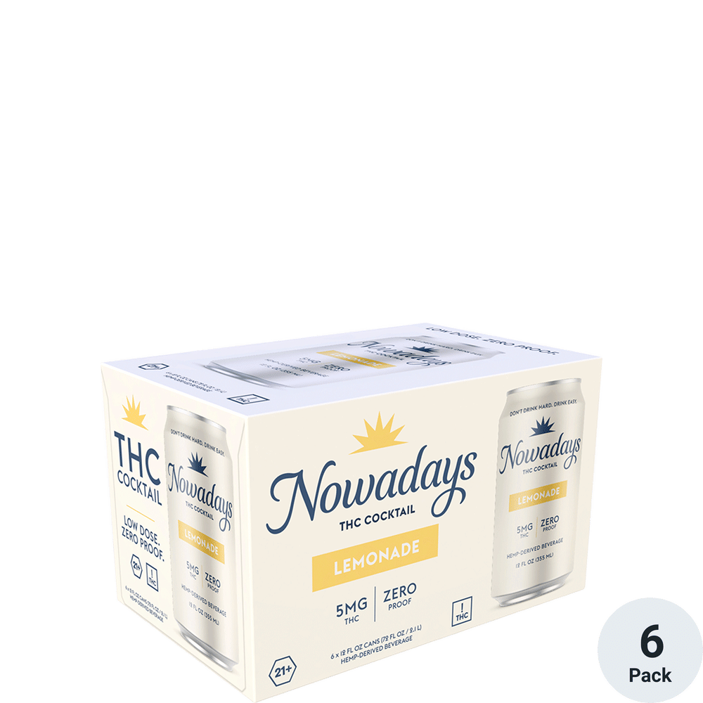 Nowadays THC 5mg Lemonade | Total Wine & More