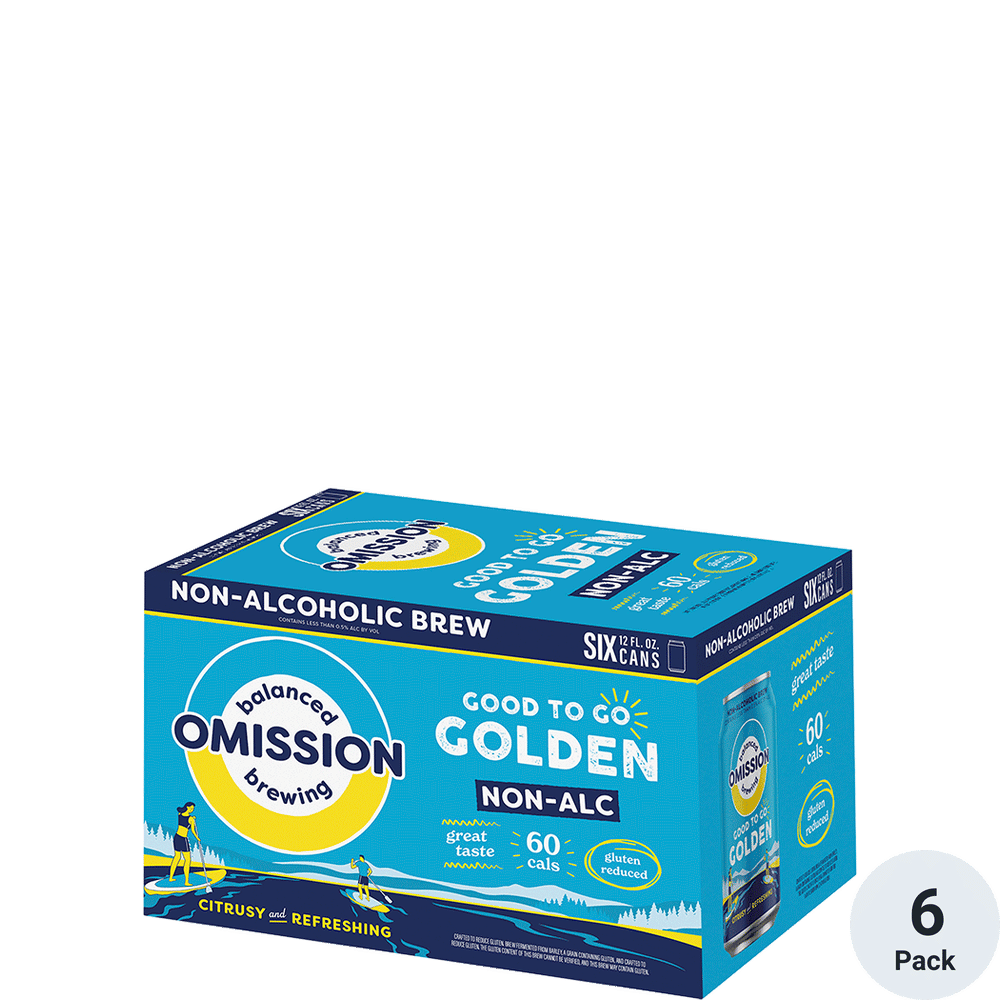 Omission Non-Alcoholic Good To Go Golden | Total Wine & More