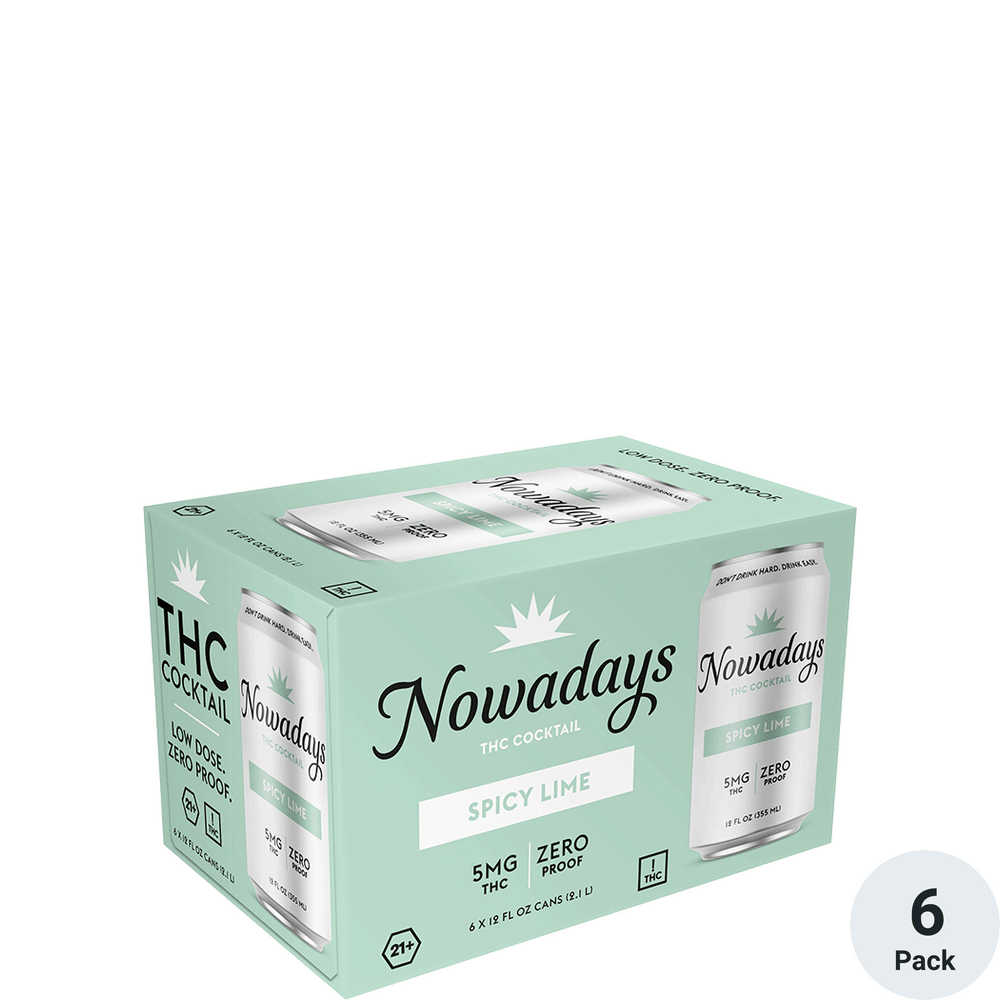 Nowadays THC 5mg Spicy Lime | Total Wine & More