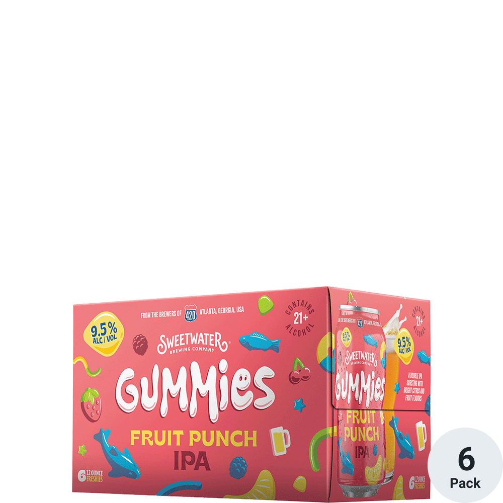 SweetWater Gummies Fruit Punch IIPA | Total Wine & More