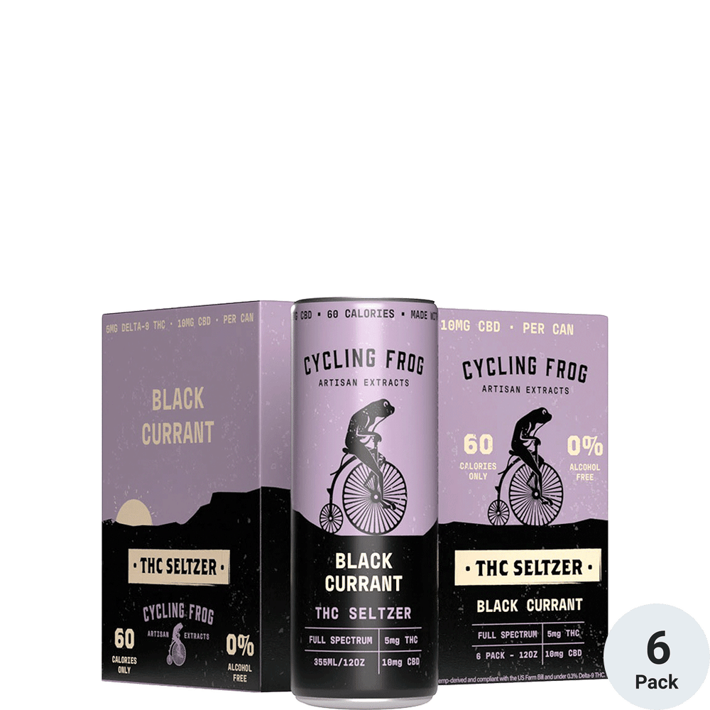 Cycling Frog THC 5mg Black Currant | Total Wine & More