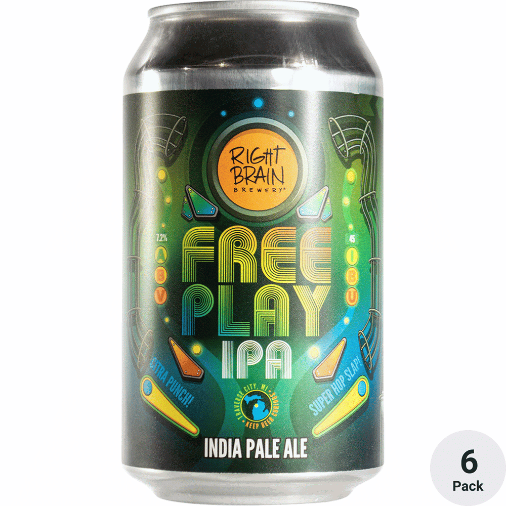 Right Brain Free Play IPA | Total Wine & More