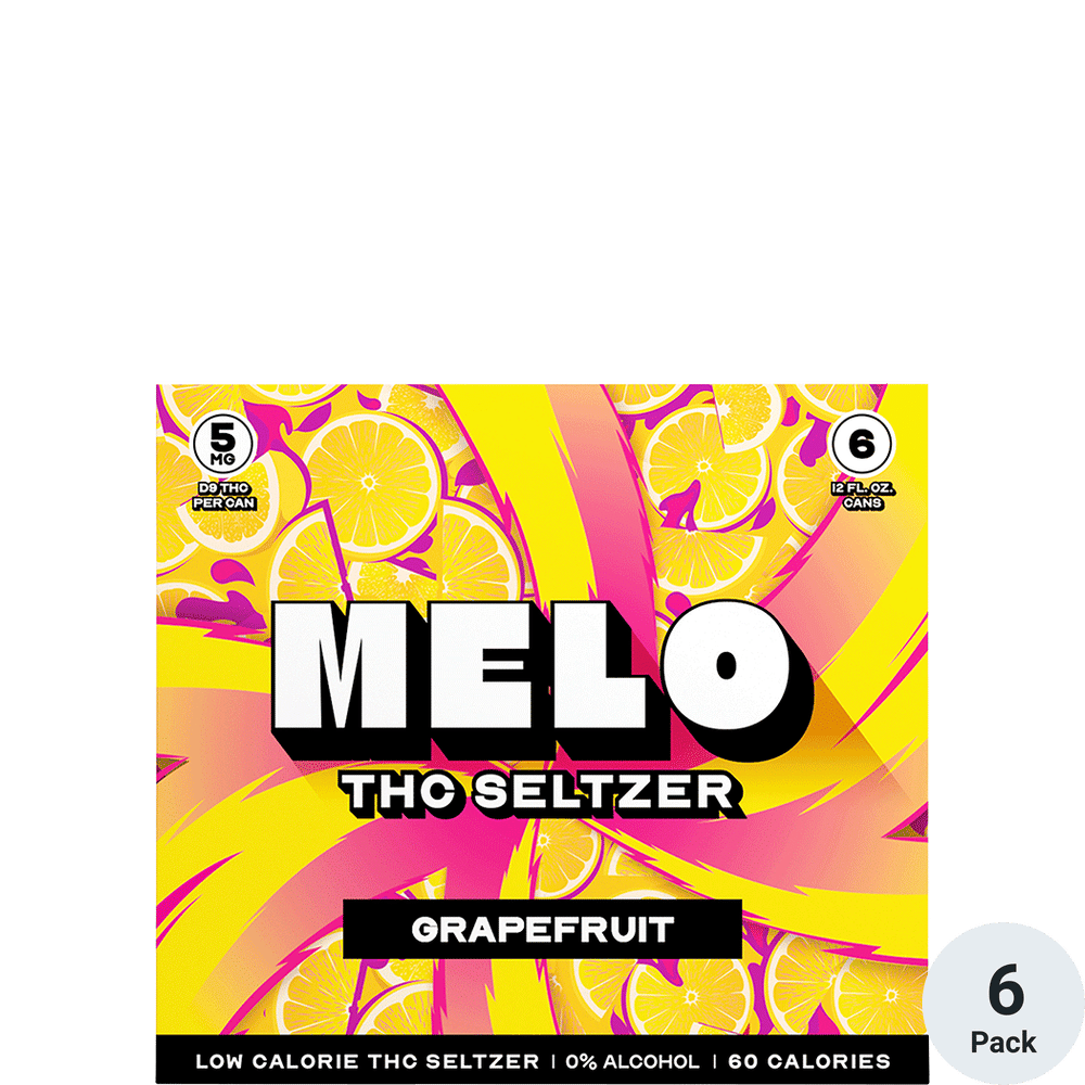Melo THC 5mg Grapefruit | Total Wine & More
