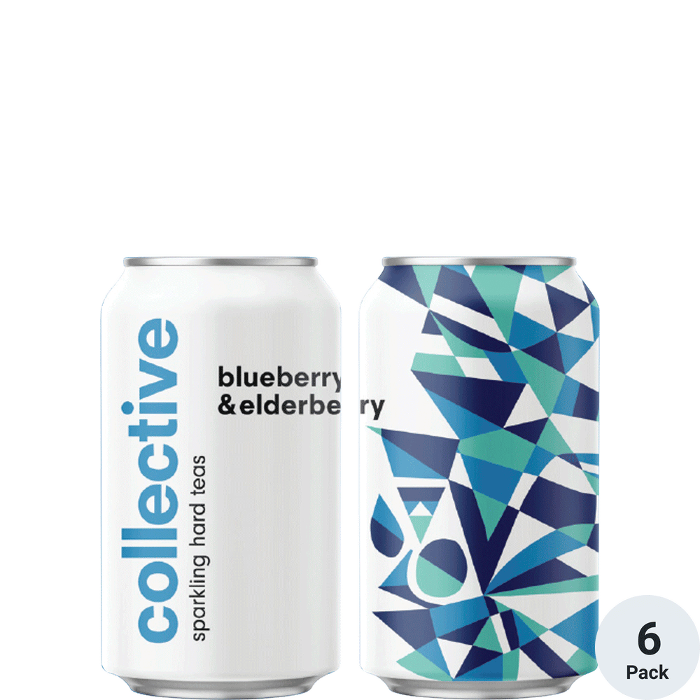 Collective Arts Blueberry & Elderberry Sparkling Hard Tea | Total Wine ...