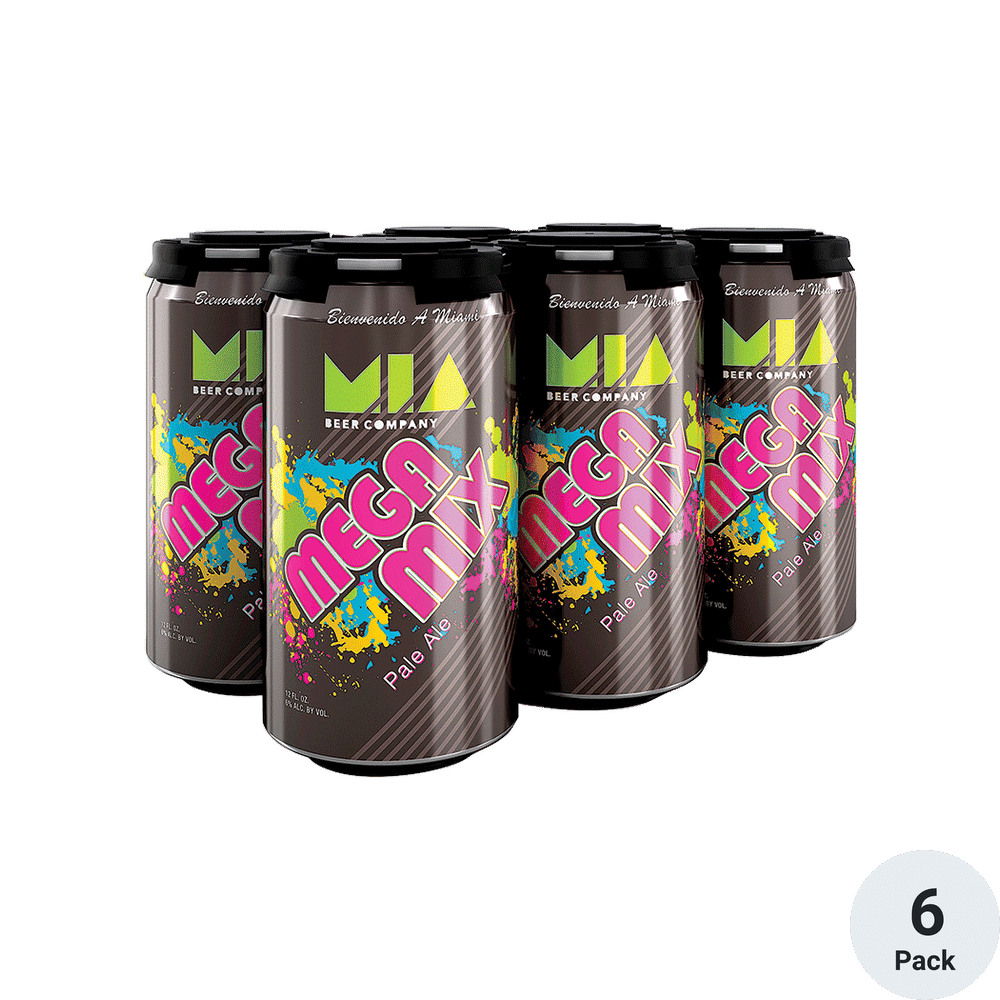 MIA Beer Mega Mix Pale Ale | Total Wine & More - 6pk-12oz Cans