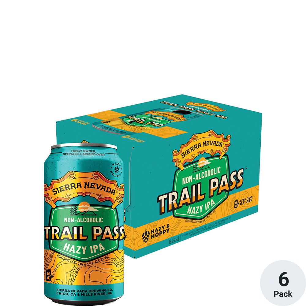 Sierra Nevada Non-Alcoholic Trail Pass Hazy IPA | Total Wine & More