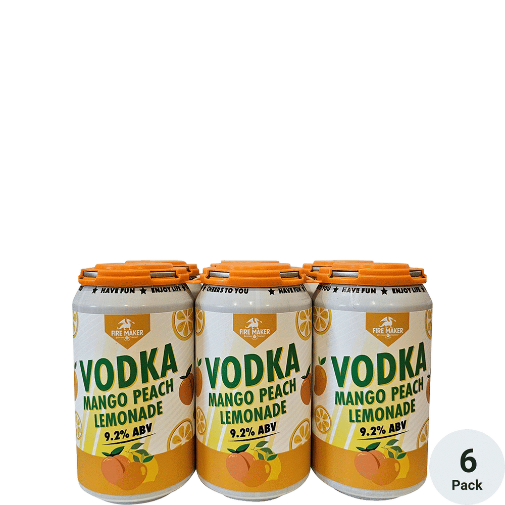 Fire Maker Vodka Mango Peach Lemonade | Total Wine & More