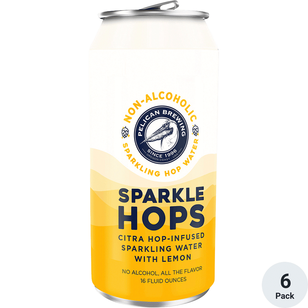 Pelican Non-Alcoholic Sparkle Hops Citra Lemon | Total Wine & More