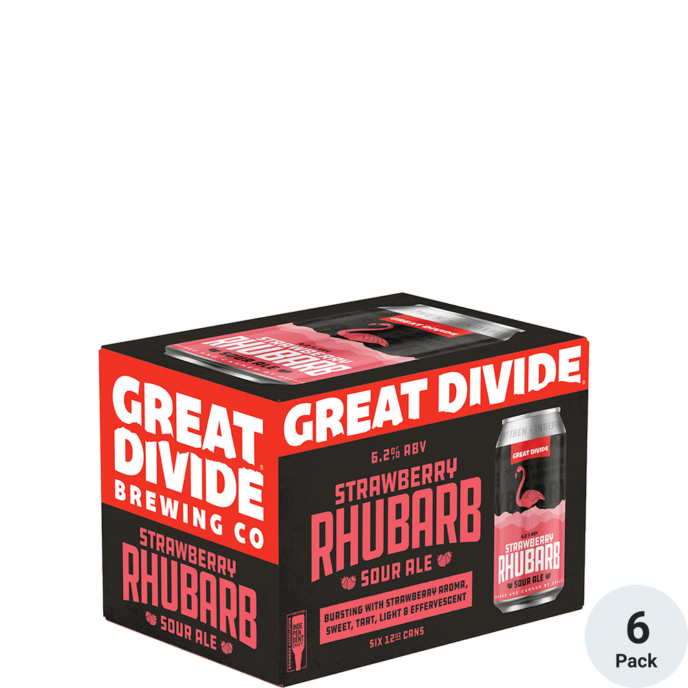 Great Divide Strawberry Rhubarb Sour Ale | Total Wine & More