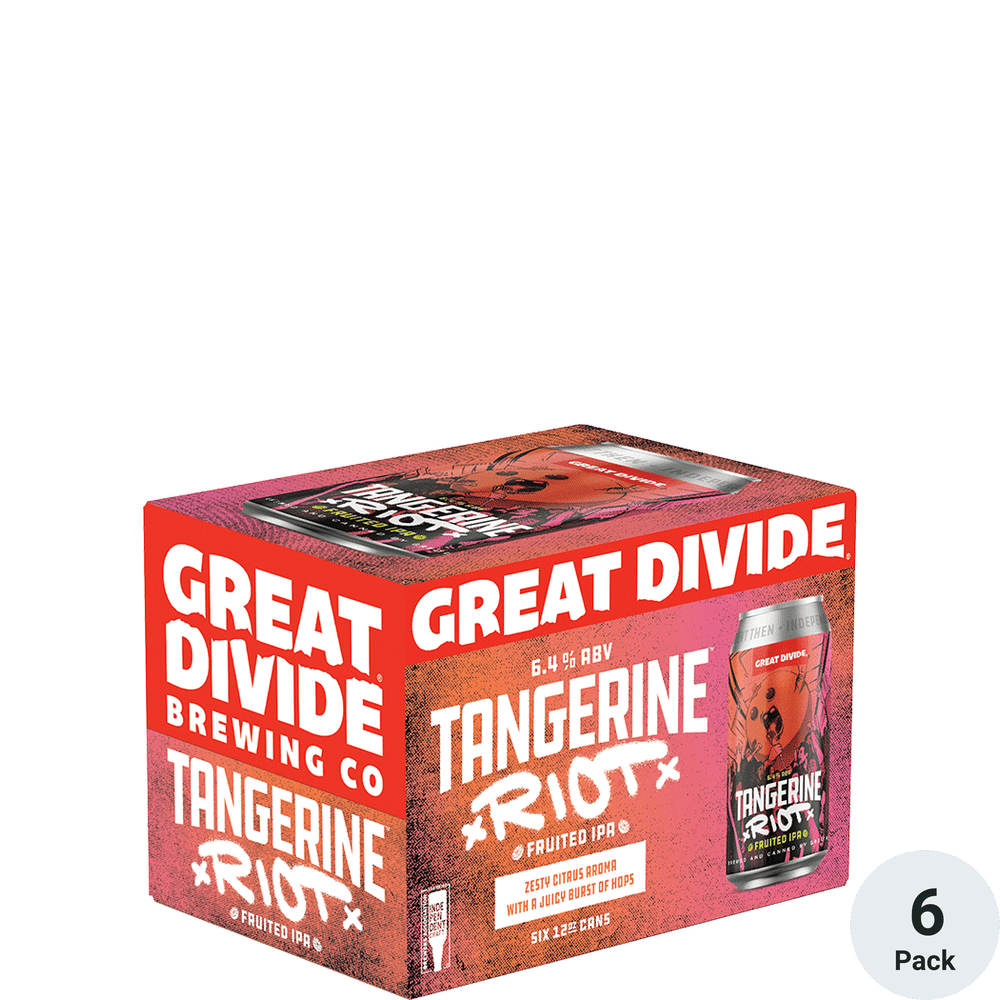 Great Divide Tangerine Riot Fruited IPA | Total Wine & More