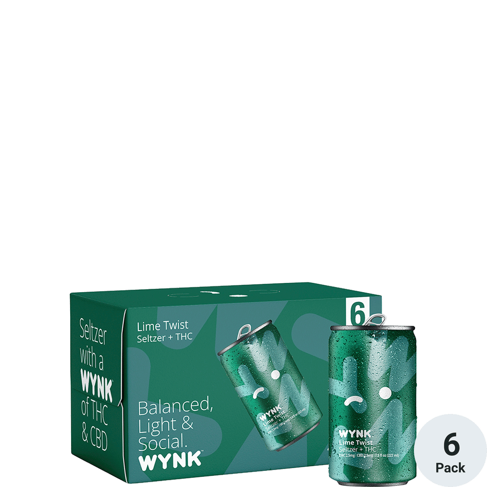 Wynk THC 2.5mg Lime Twist | Total Wine & More