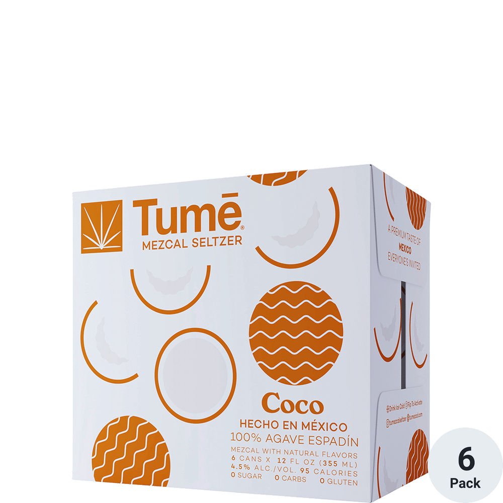 Tume Mezcal Coco Seltzer | Total Wine & More