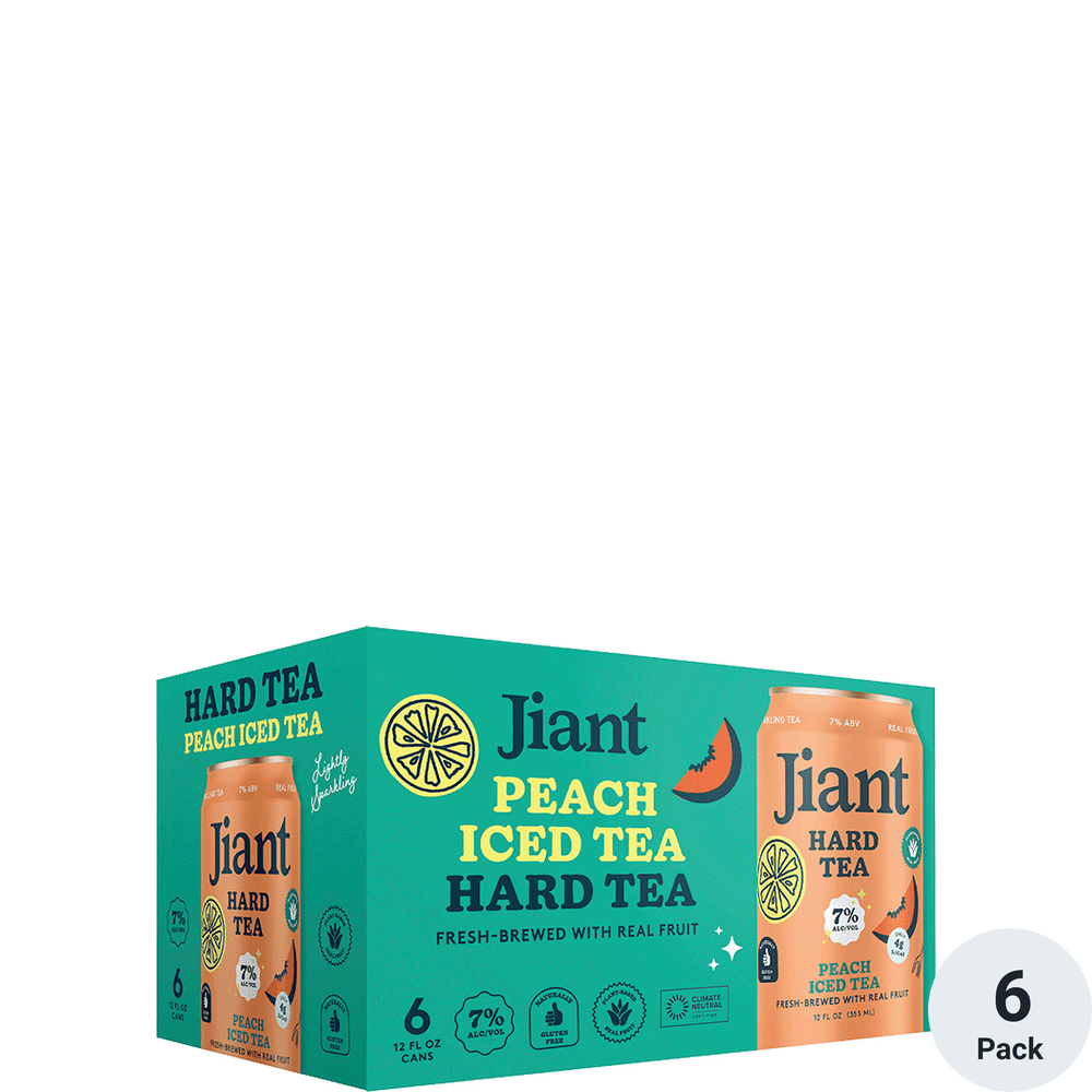 Jiant Hard Tea Peach | Total Wine & More