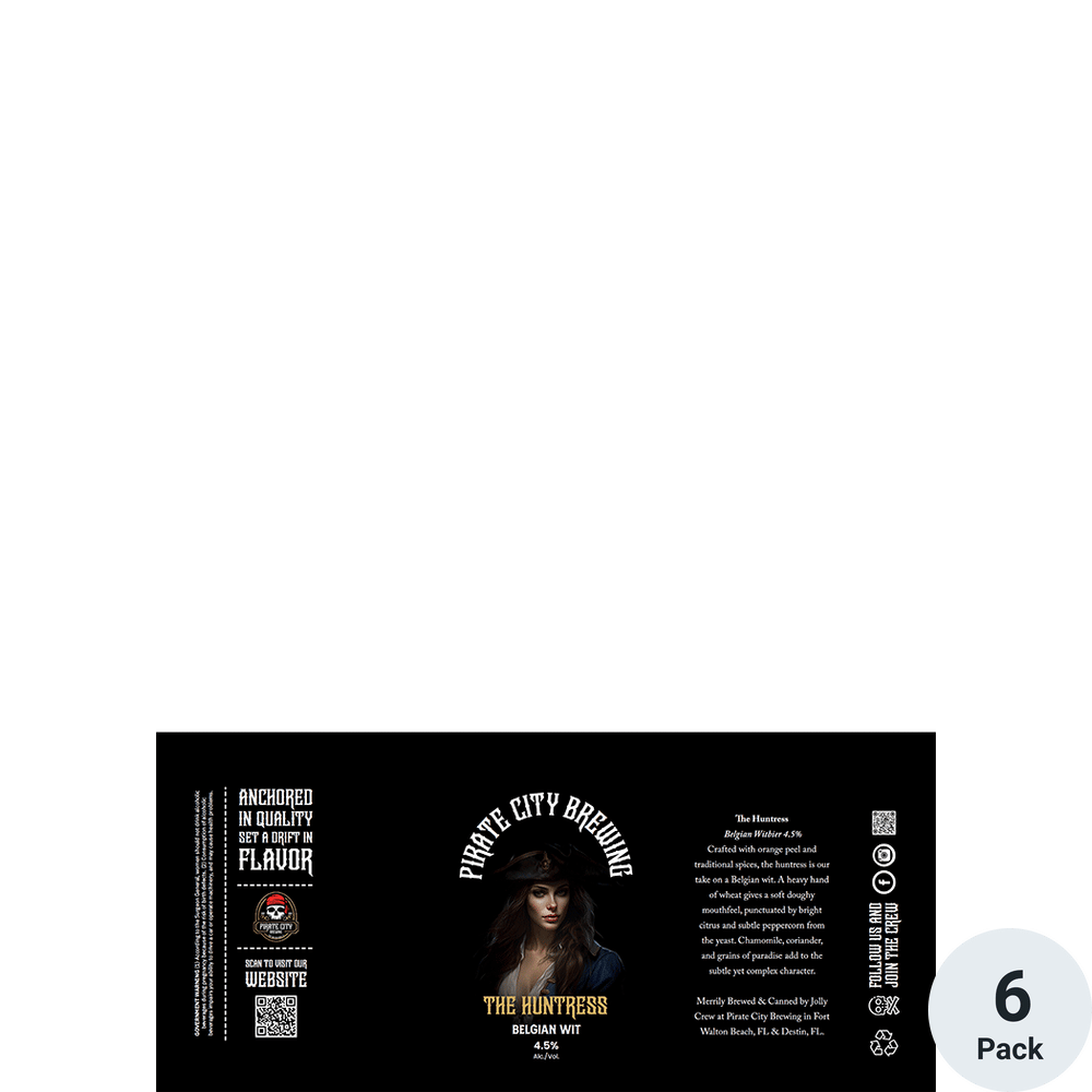 Pirate City The Huntress Belgian Wit | Total Wine & More