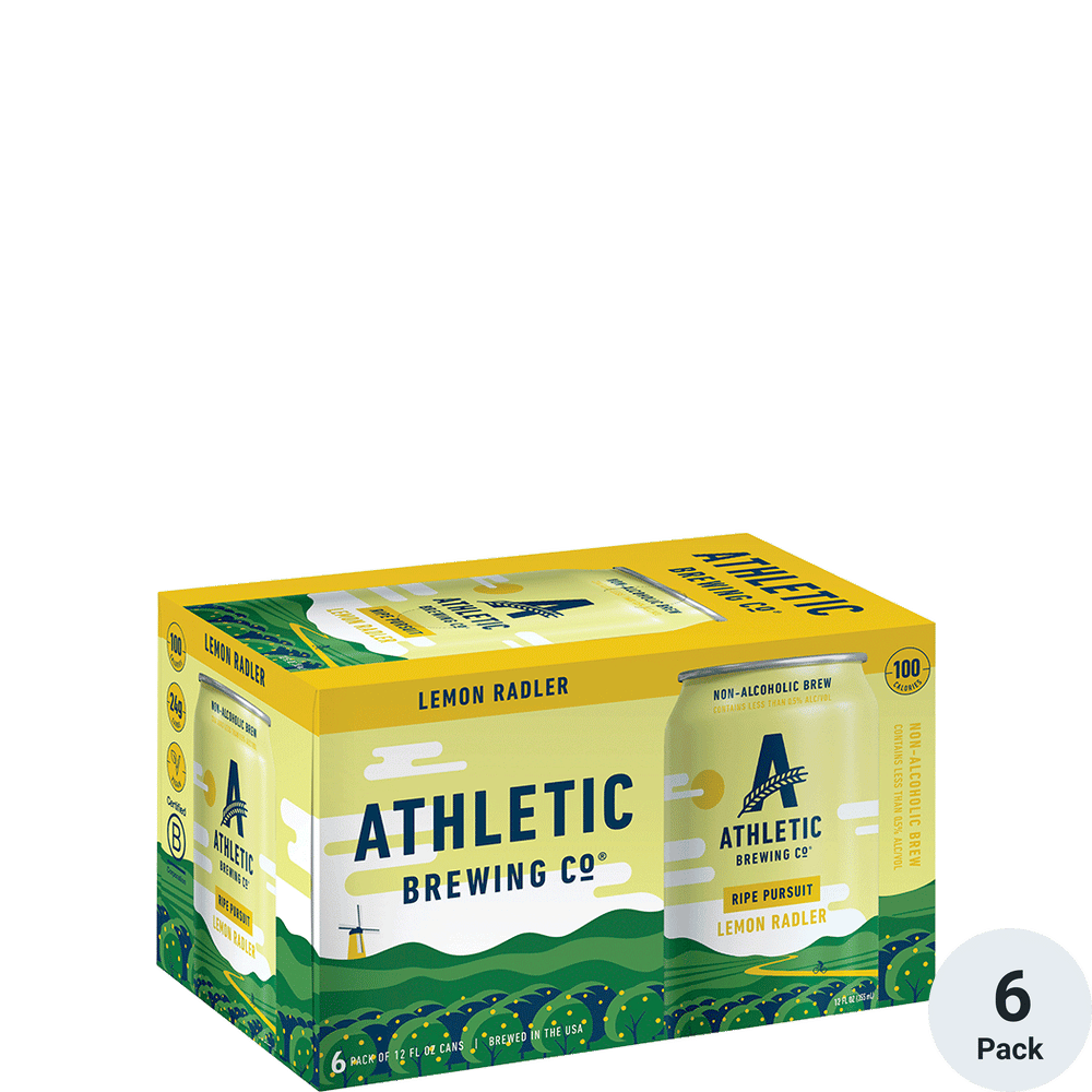 Athletic Non-Alcoholic Ripe Pursuit Lemon Radler | Total Wine & More