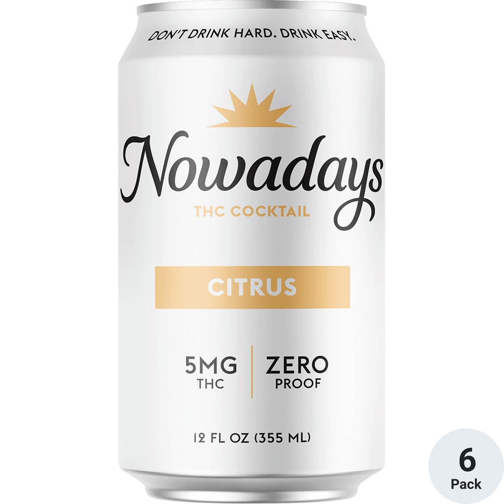 Nowadays THC 5mg Citrus | Total Wine & More