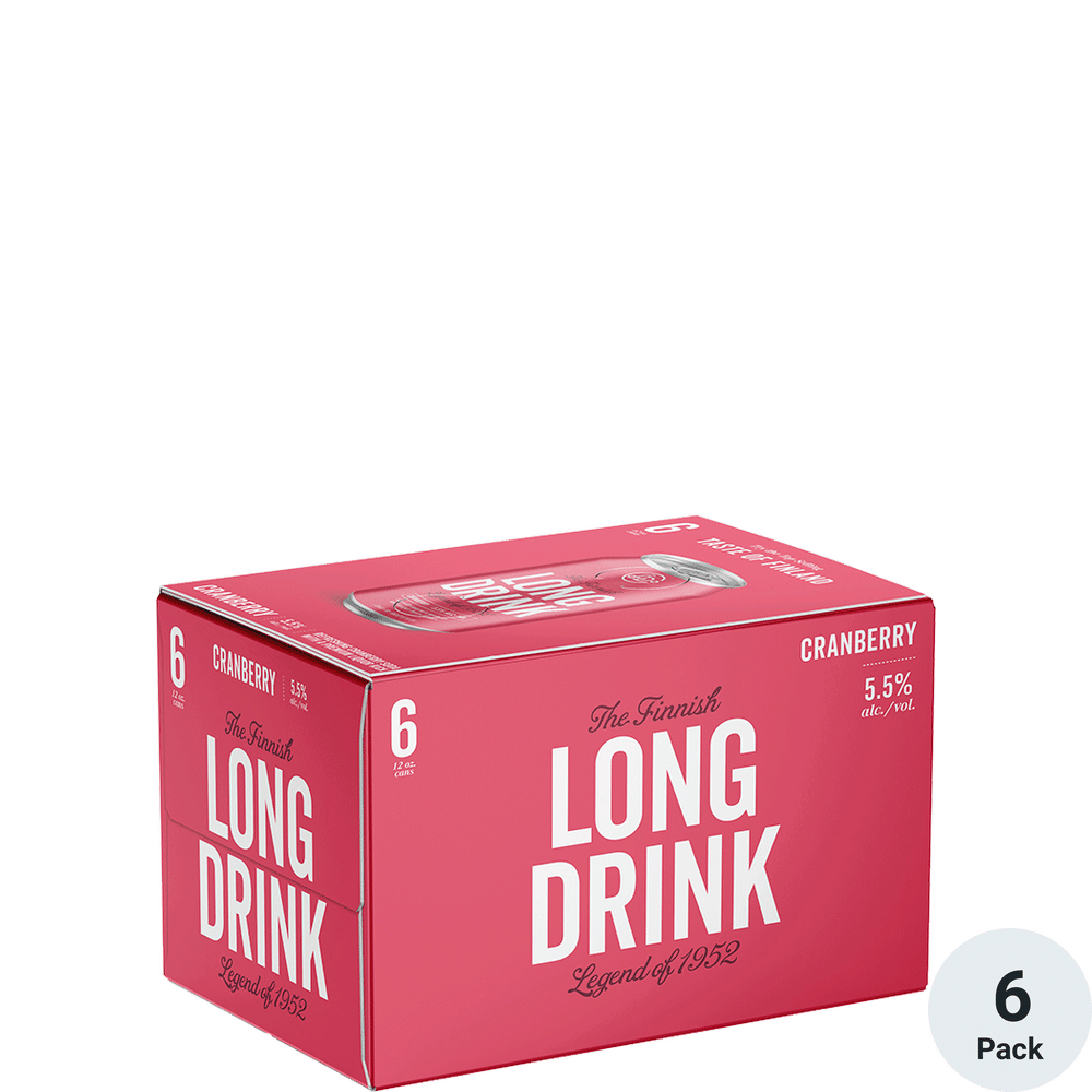 Finnish Long Drink Cranberry | Total Wine & More
