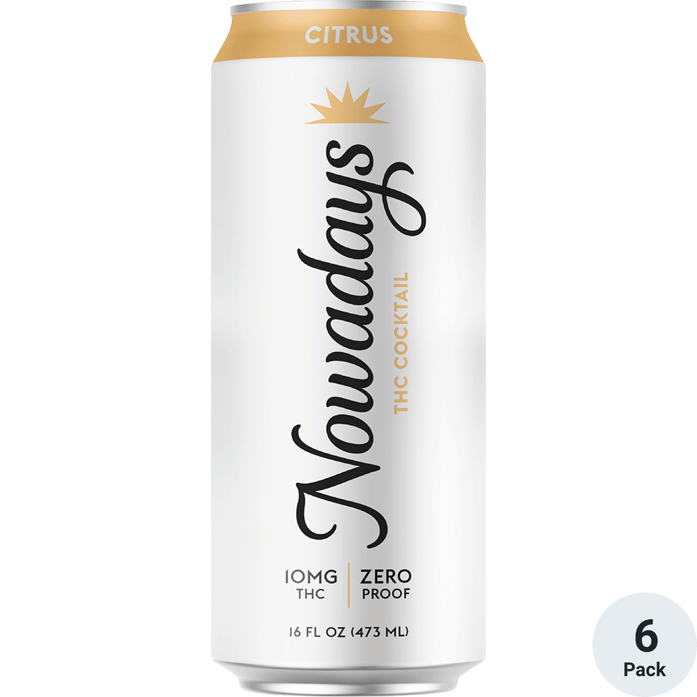 Nowadays THC 10mg Citrus | Total Wine & More