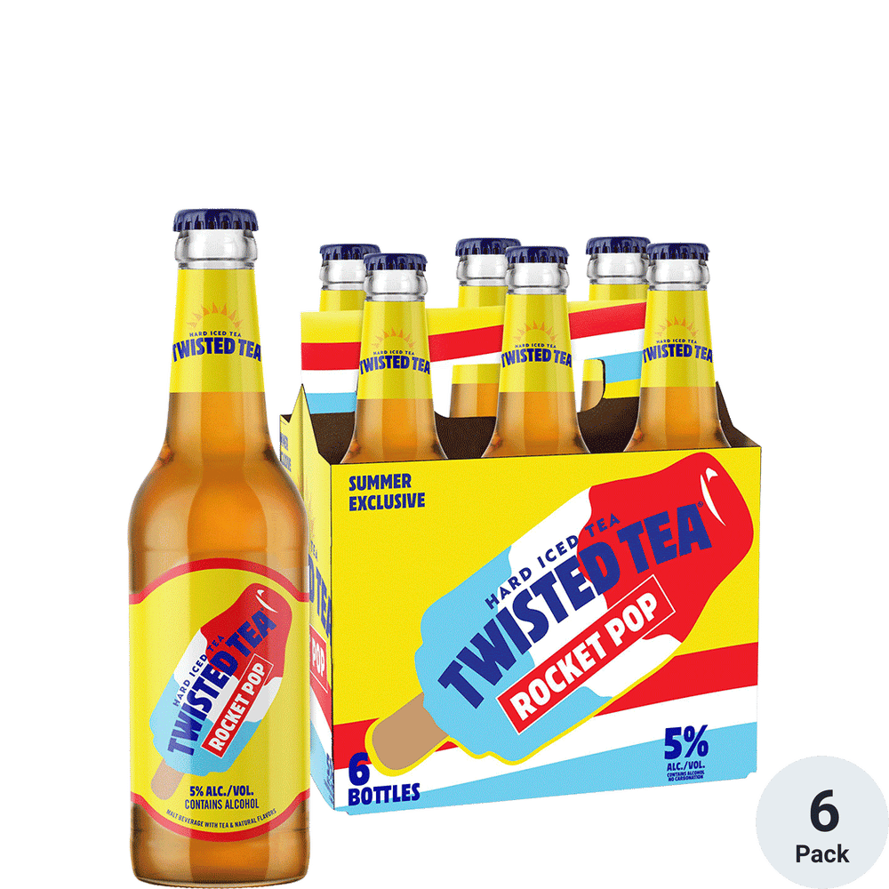 Twisted Tea Rocket Pop Hard Iced Tea | Total Wine & More