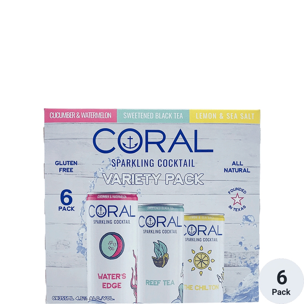 Coral Sparkling Cocktails Variety Pack | Total Wine & More