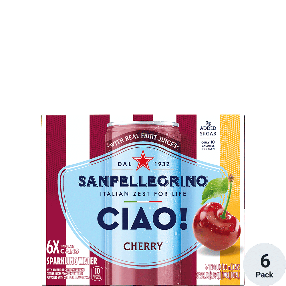 San Pellegrino Ciao Cherry | Total Wine & More