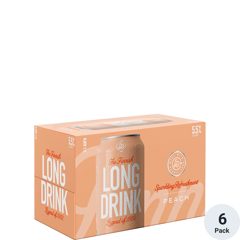 Finnish Long Drink Peach | Total Wine & More