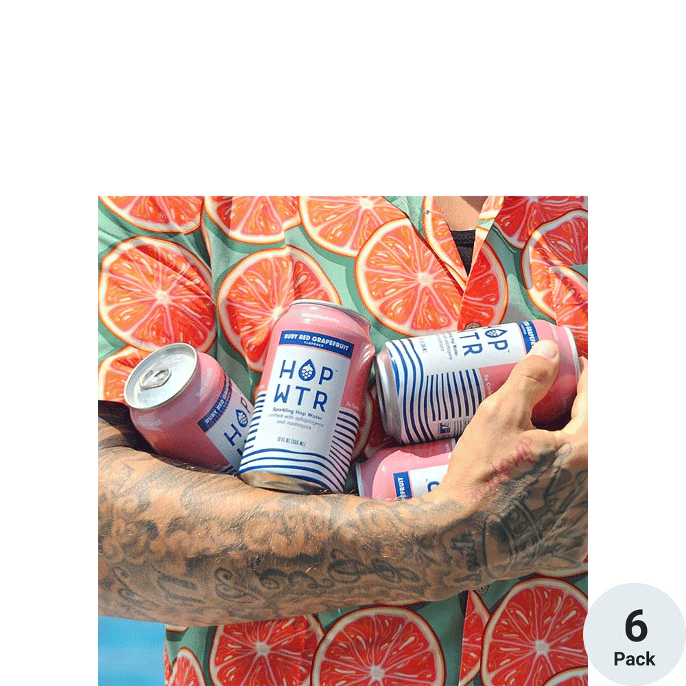 HOP WTR Non-Alcoholic Ruby Red Grapefruit | Total Wine & More