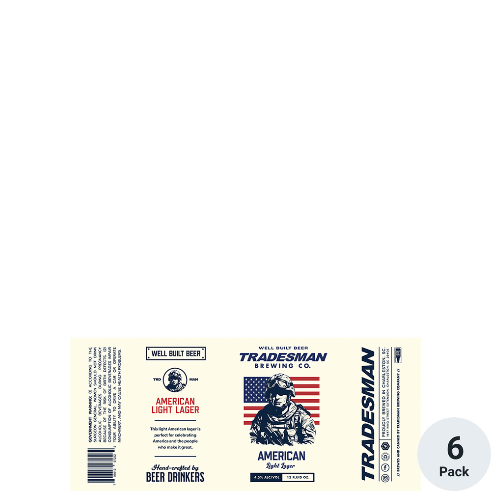 Tradesman American Light Lager | Total Wine & More