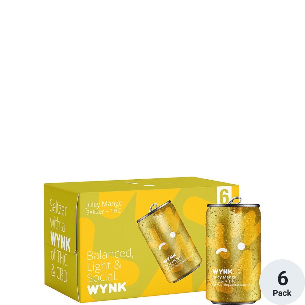 Wynk THC 2.5mg Mango | Total Wine & More