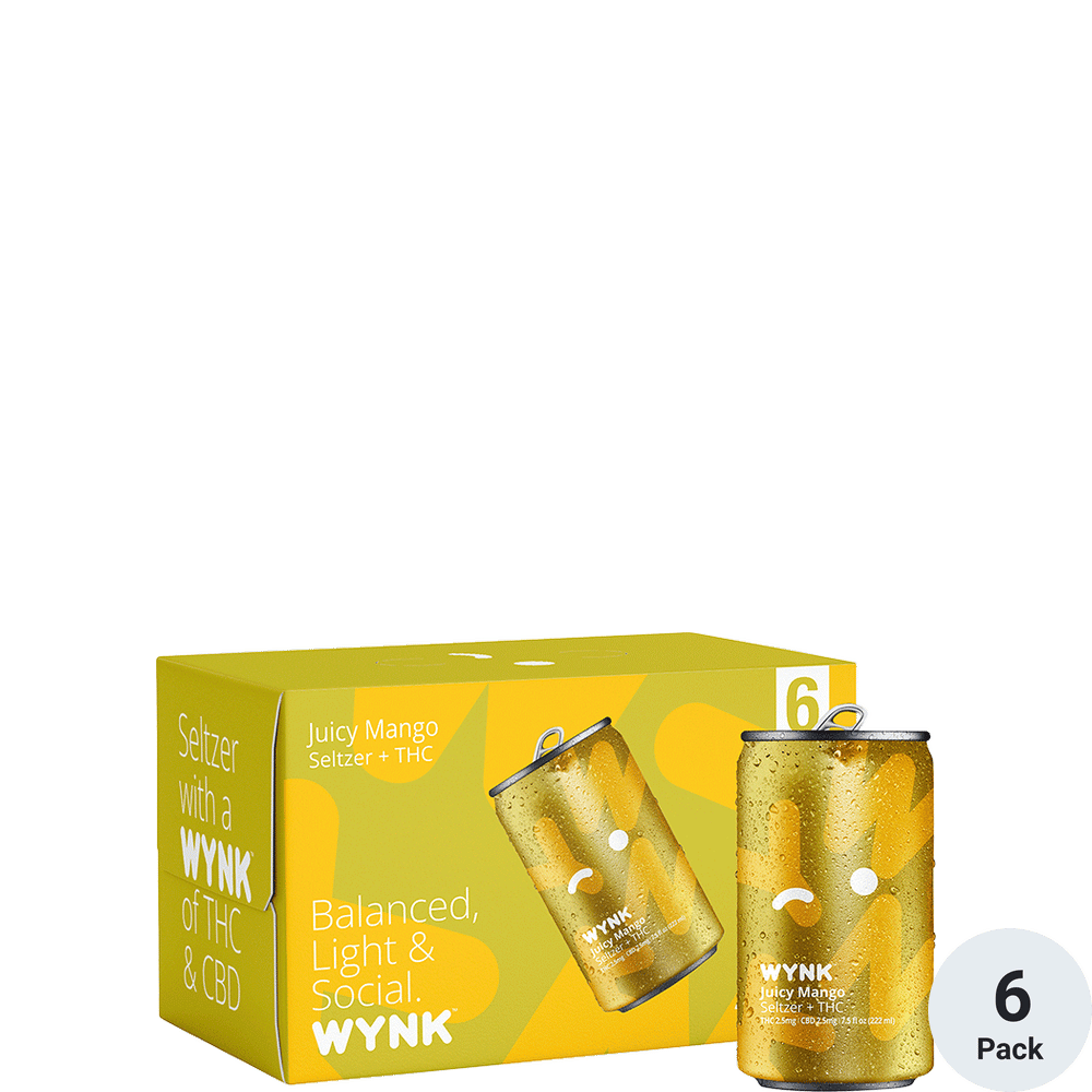 Wynk THC 2.5mg Mango | Total Wine & More