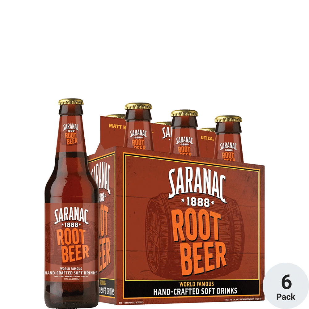 Saranac Soda Root Beer | Total Wine & More